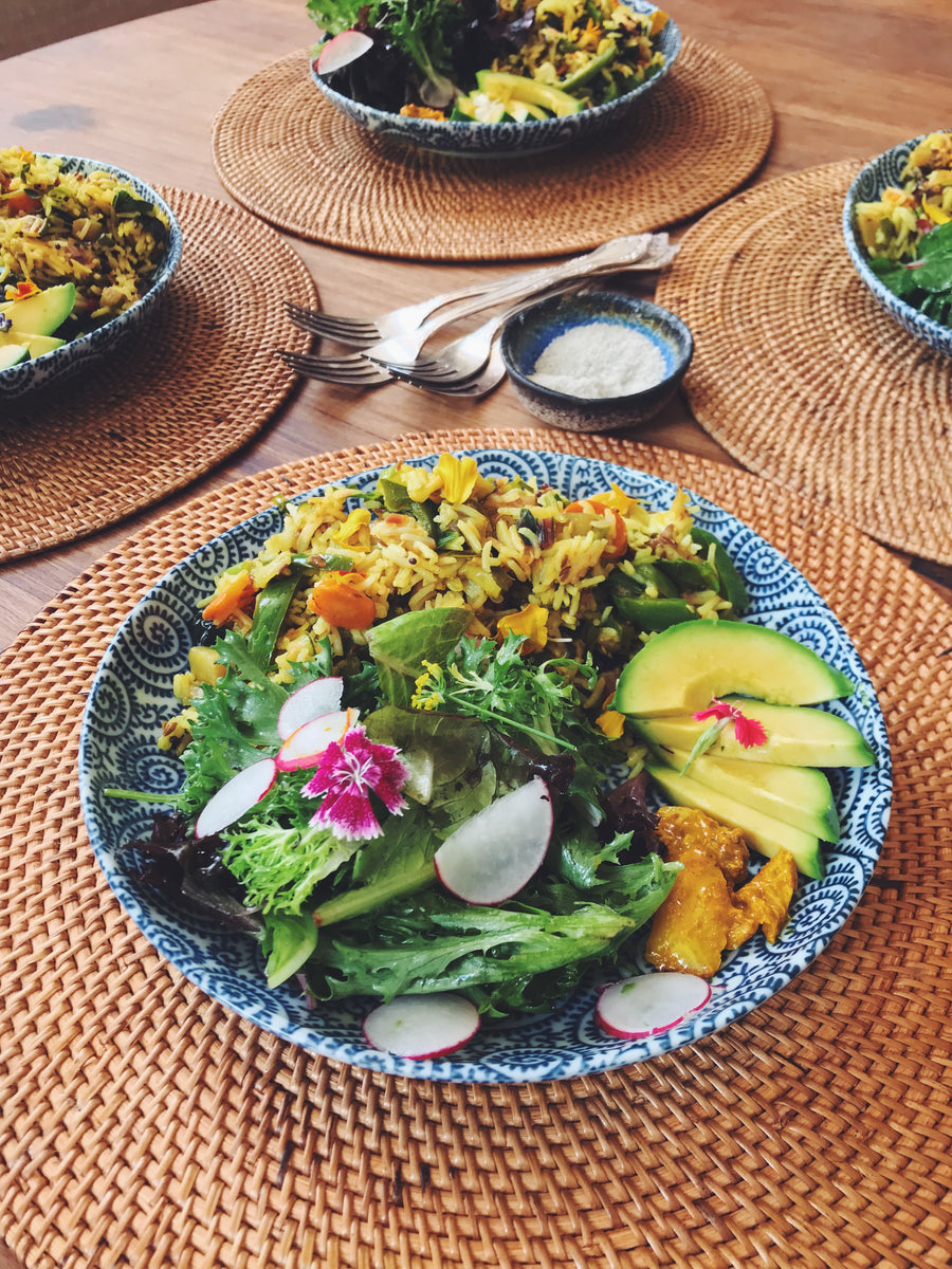 Kaffir Lime Fried Rice – Rustic Rishi